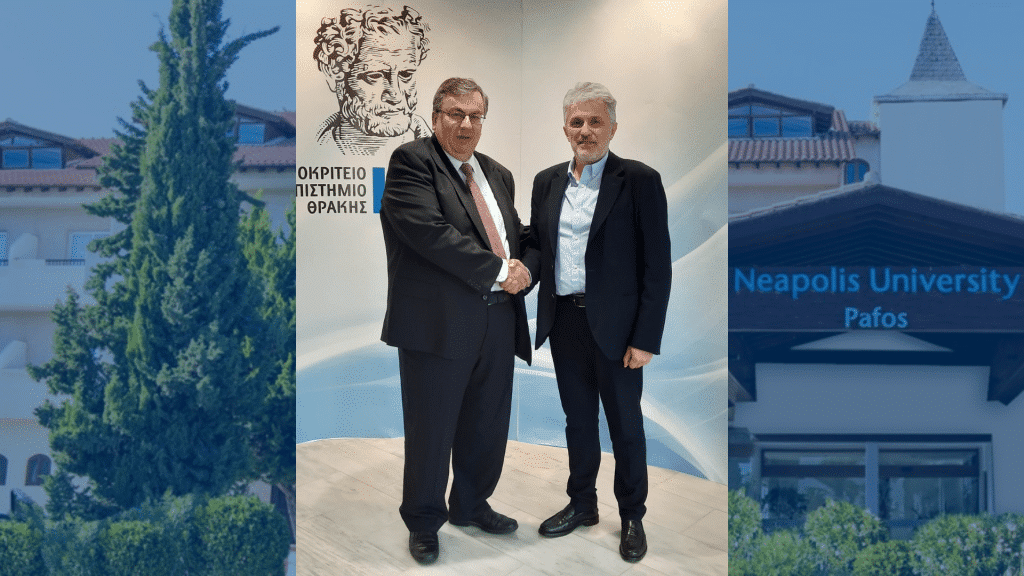 NEAPOLIS UNIVERSITY PAFOS AND DEMOCRITUS UNIVERSITY OF THRACE: JOINT ...