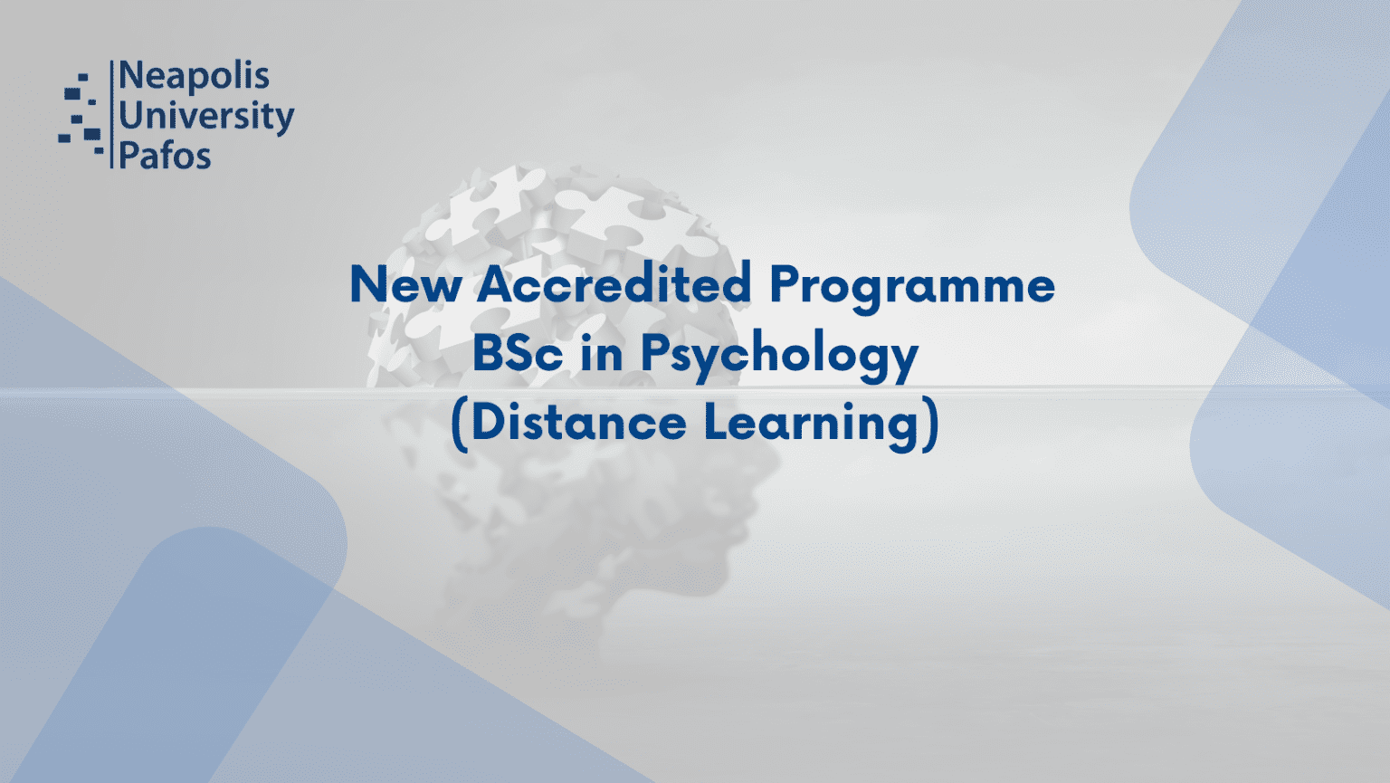 New Accredited BSc in Psychology via Distance Learning - NUP